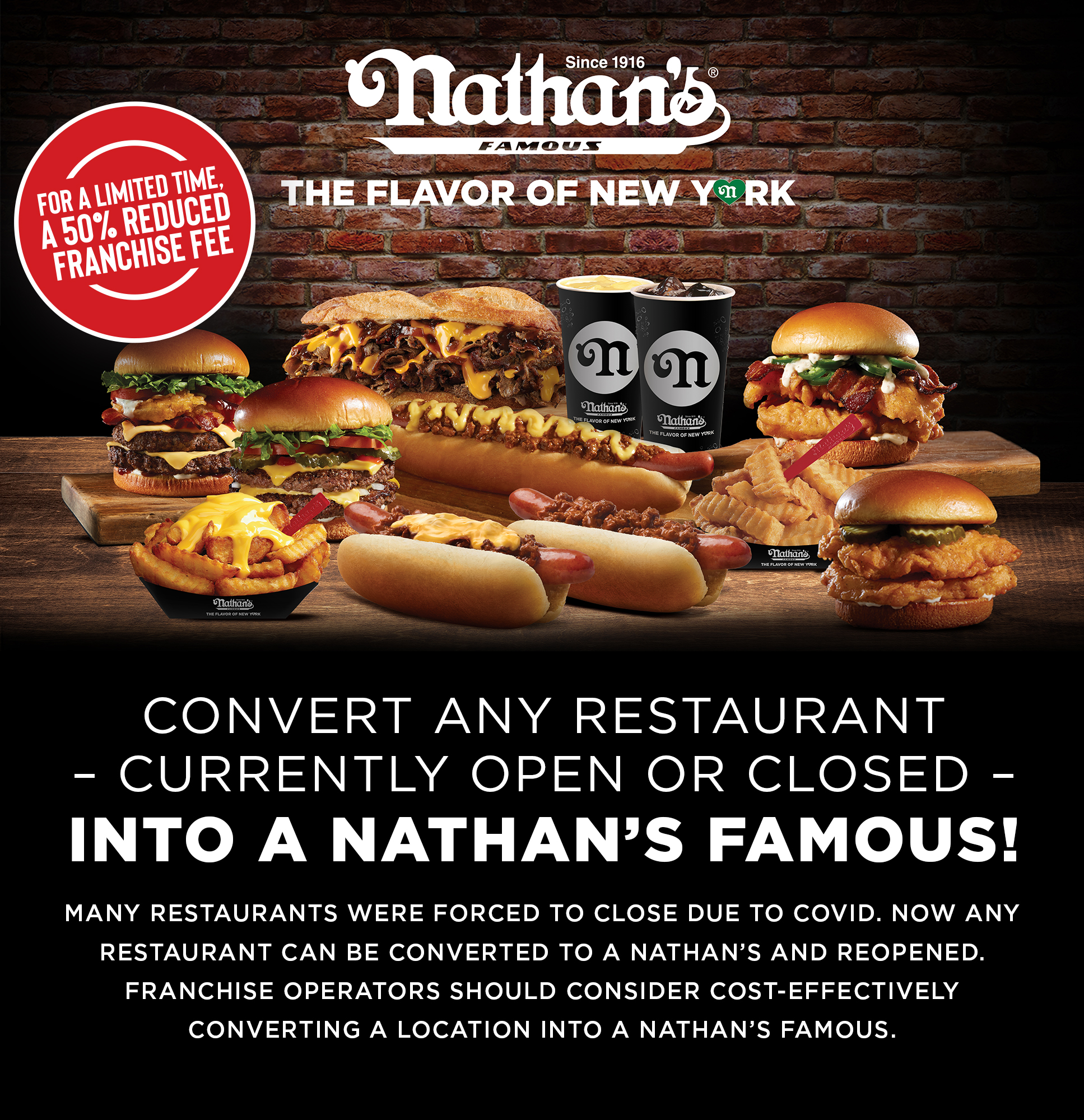 Unique Co-Branded Franchise Opportuniity: Nathan's Famous and Arthur ...